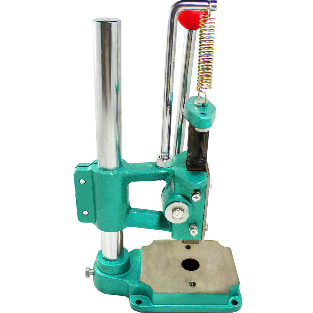 JH-16 Chuck Leather Stamping Machine Puncher Manual Leather Wood Paper ...