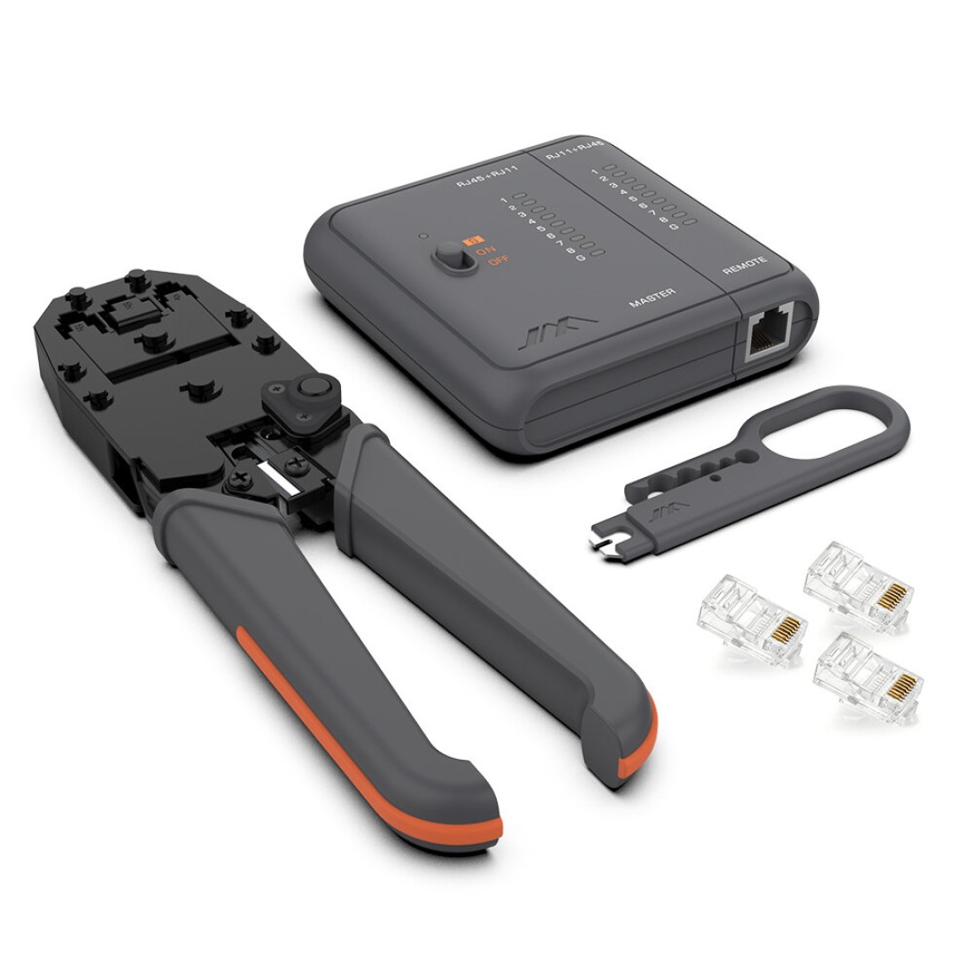 GTW5N Network Cable Pliers 5 In 1 Rj45 Crimp Tool Pass Through Modular ...