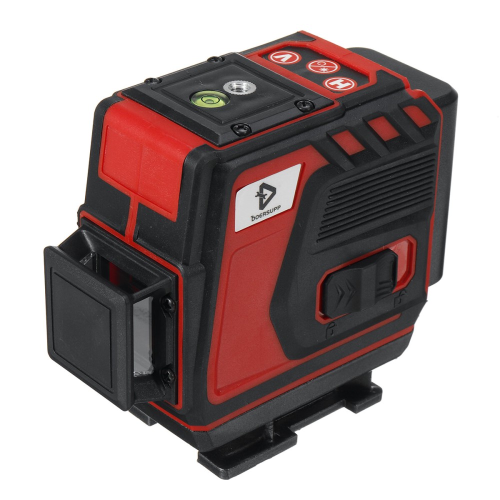 Laser Level With Green Light Digital Rotary Self Leveling Measure 8/12 ...