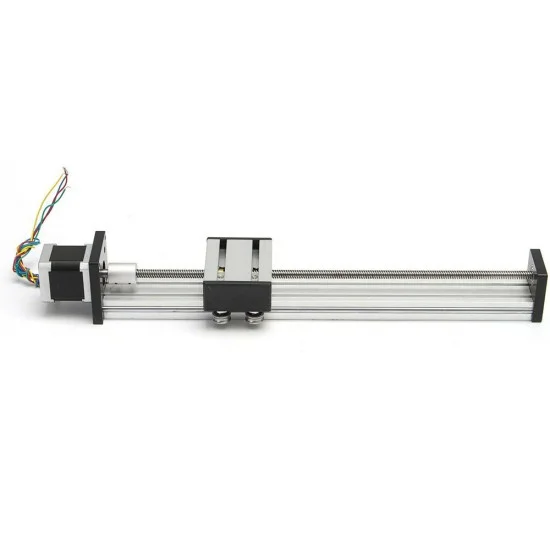 100-500mm Stroke Linear Actuator CNC Linear Motion Lead Screw Slide ...