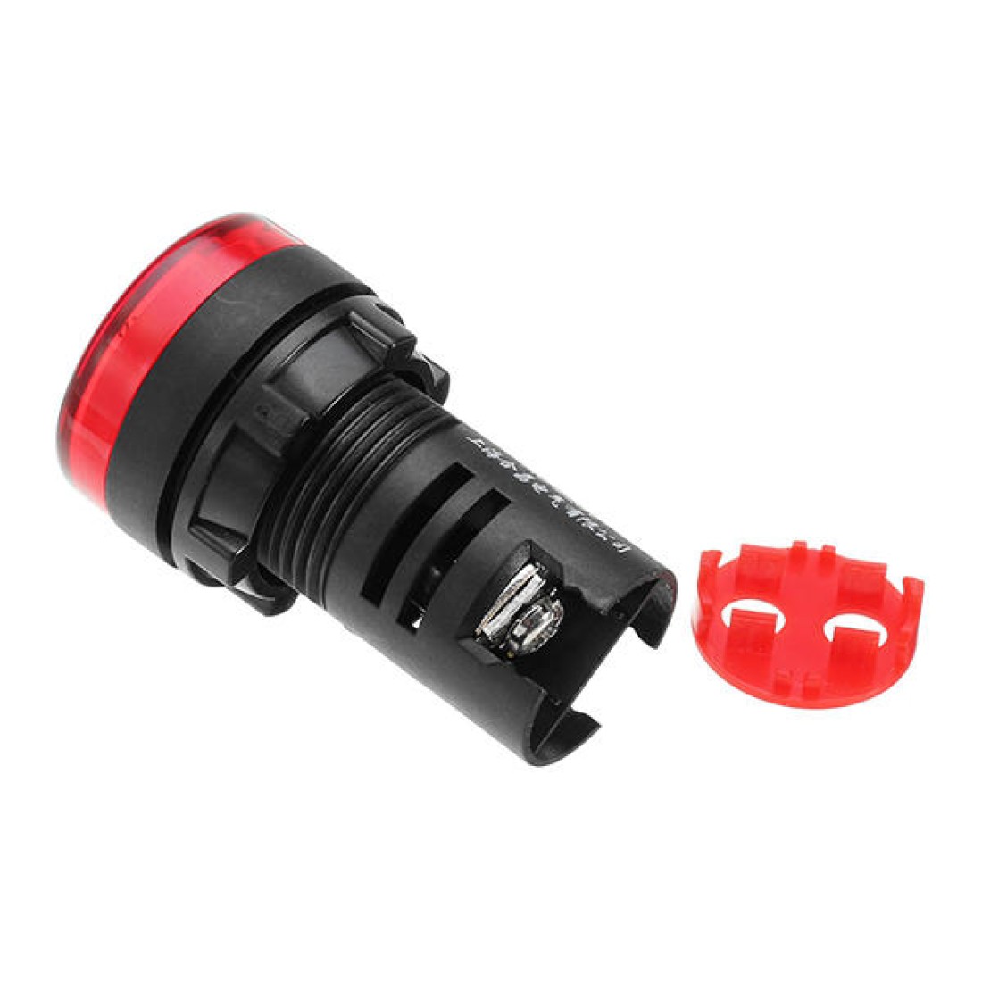 AD16-22DS AC220V 22mm Indicator Signal Light Lamp Panel Mount LED Power ...