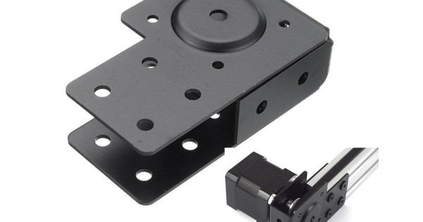 V-Slot Linear Actuator End Mount Nema17 Motor End Mount Plate for 2040 ...
