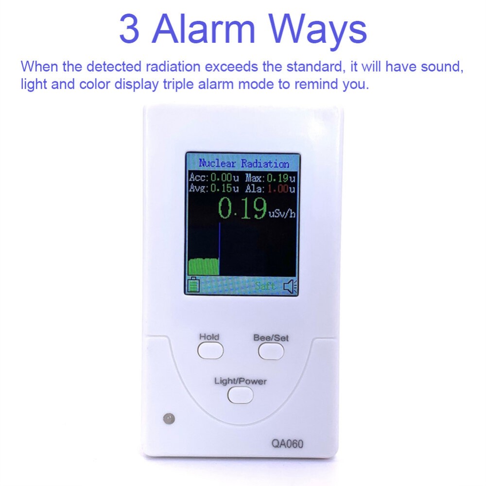 Nuclear Radiation Tester Electromagnetic Radiometer Radiation Dosimeter ...
