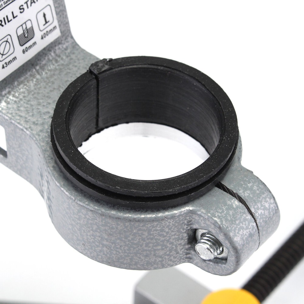 Plunge Power Drilling Stand Holder Bench Pillar Pedestal Clip + Drill ...