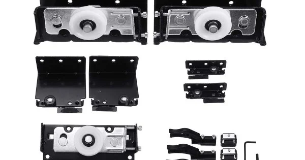 Sliding Sliding Door Pulley Hook Flush Pull Slide Locks Guide Rail Slide