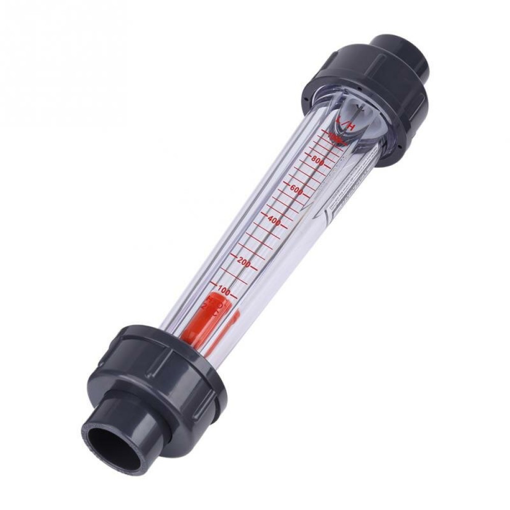 Water Flow Meter LZS-15 Plastic Tube Type Flowmeter 100-1000L/H Water ...