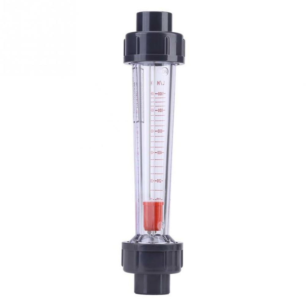Water Flow Meter LZS-15 Plastic Tube Type Flowmeter 100-1000L/H Water ...