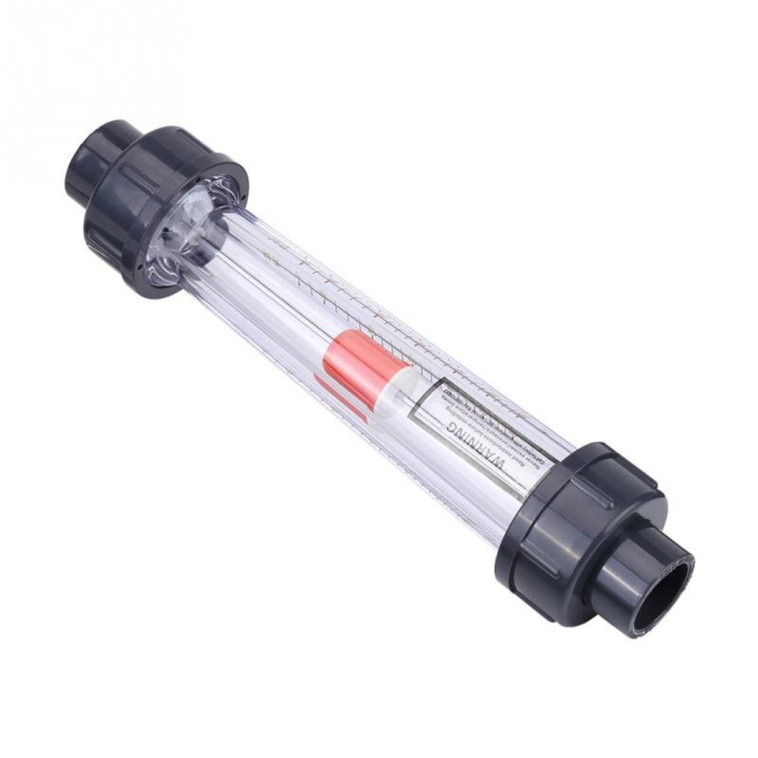 Water Flow Meter LZS-15 Plastic Tube Type Flowmeter 100-1000L/H Water ...