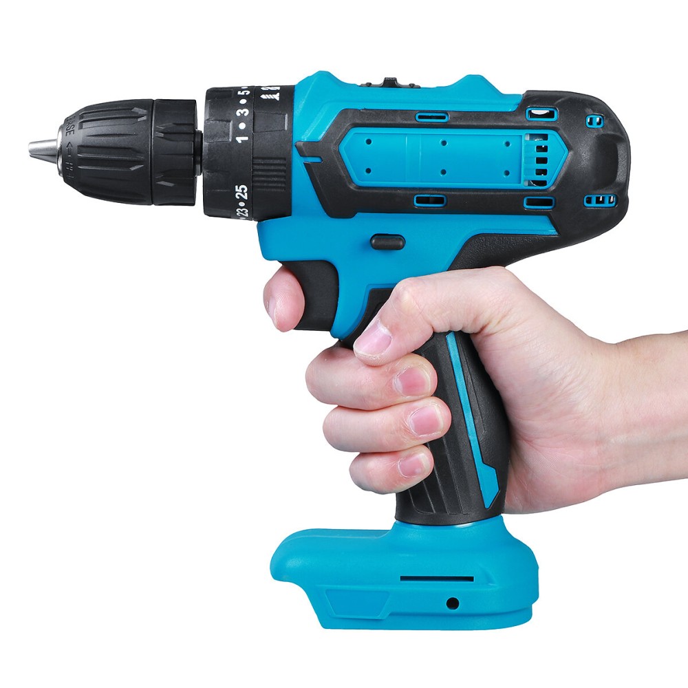 3 In 1 Electric Drill Screwdriver Dual Speed Cordless Drill Tool for ...