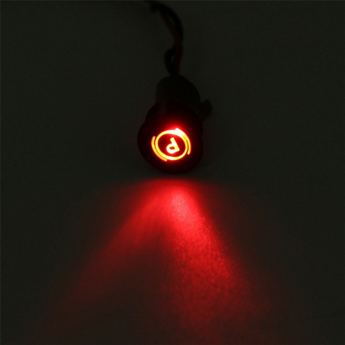 12 8mm LED Dash Panel Warning Light Indicator Lamp With Line And Symbol ...