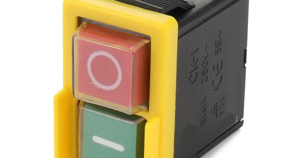 KJD 6 250V 4A NVR Universal Replacement Switch Emergency Stop Switch