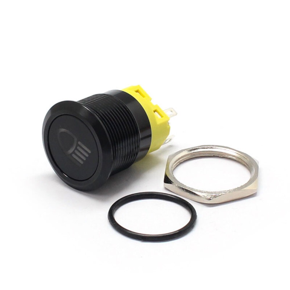 22mm Metal Push Button Switch Dashboard Custom Symbol For Universals ...