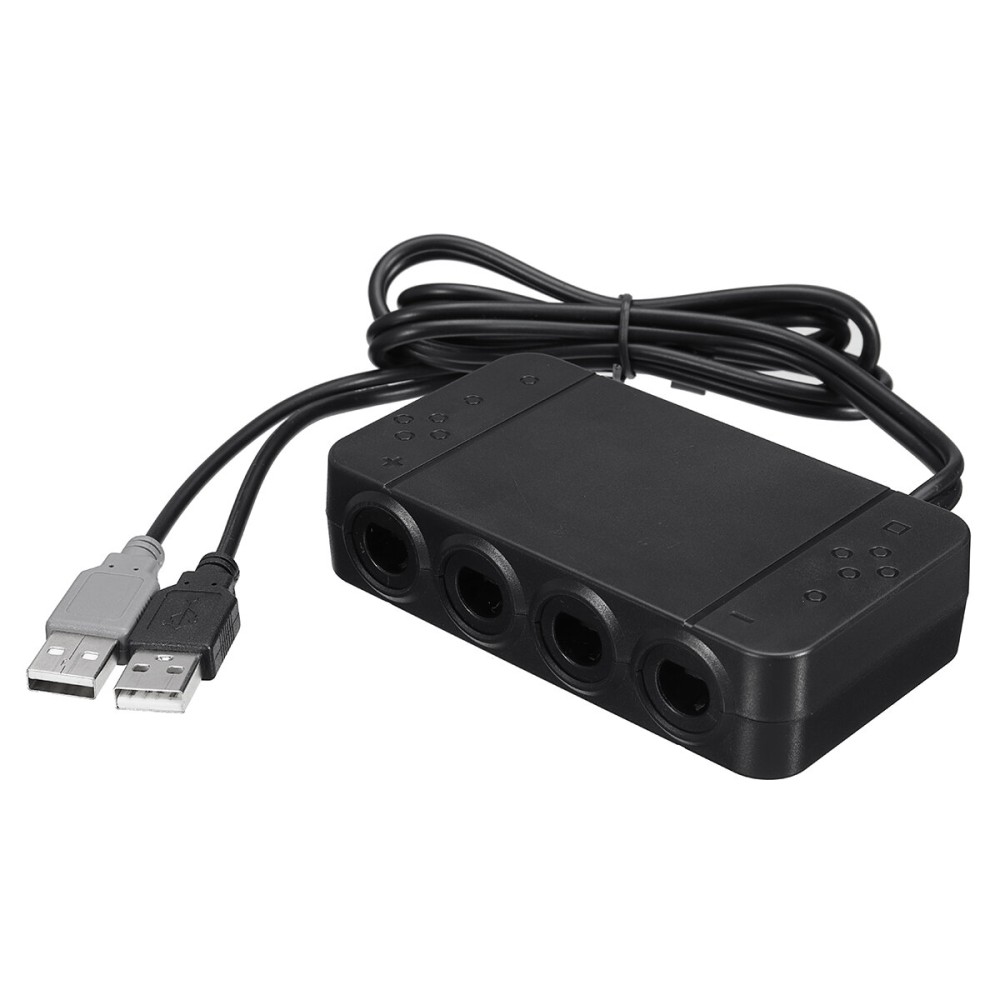 4 Ports GC GameCube Controller USB Adapter Converter For NGC to Wiiu ...