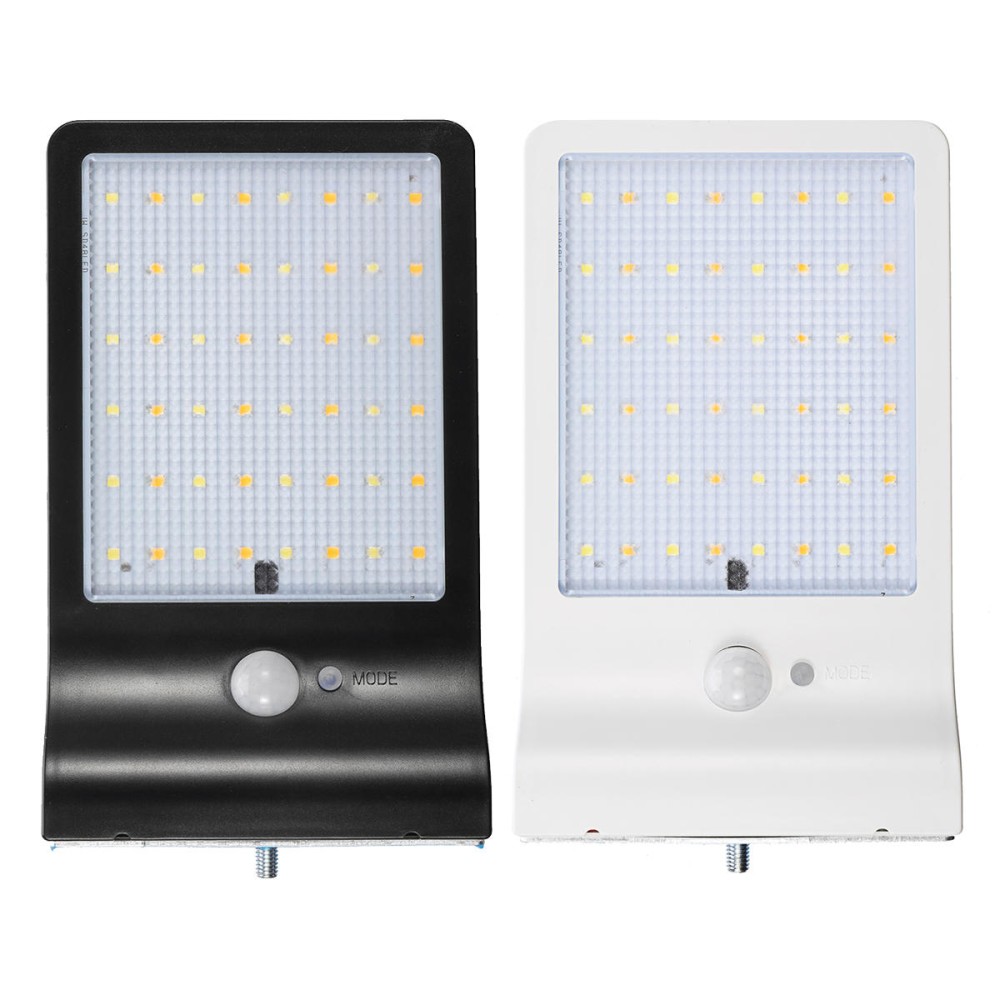 LED Solar Powered PIR Motion Sensor Security Waterproof Wall Light ...