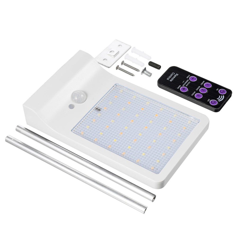 LED Solar Powered PIR Motion Sensor Security Waterproof Wall Light ...