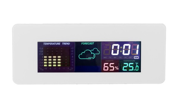 Multi-function Color Screen Temperature Humidity Meter Hygrometer ...