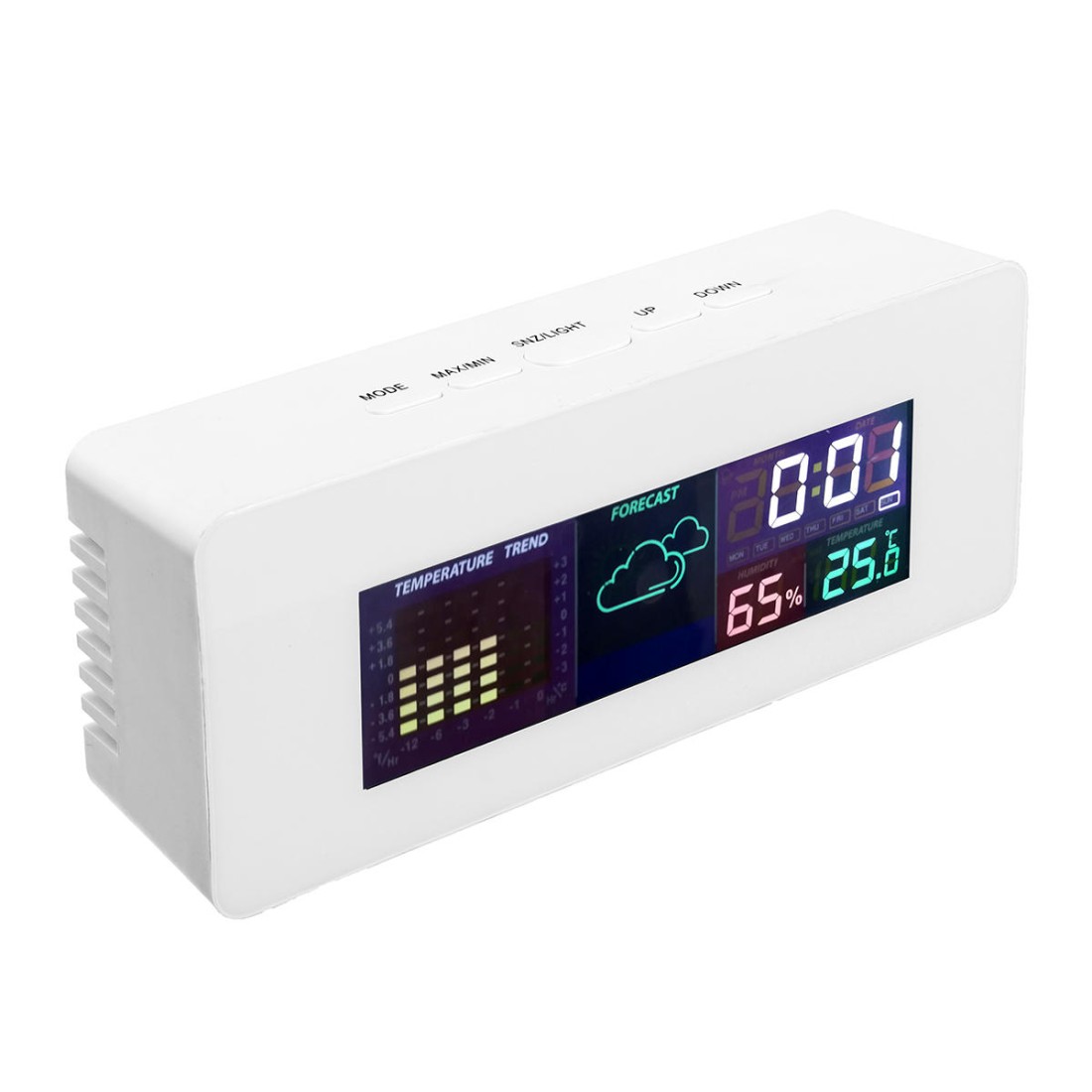 Multi-function Color Screen Temperature Humidity Meter Hygrometer ...