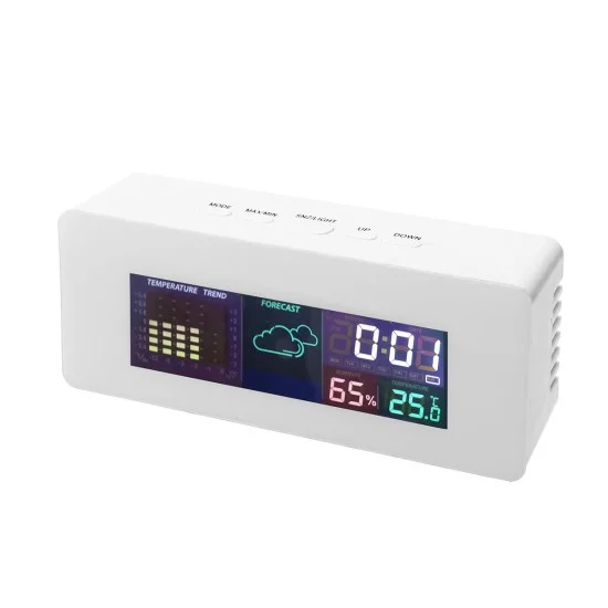 Multi-function Color Screen Temperature Humidity Meter Hygrometer ...