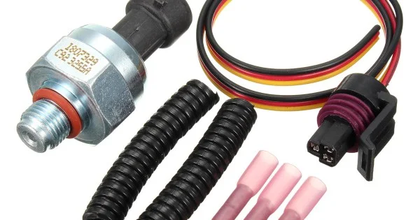 Powerstroke Oil Injection Control Pressure Sensor With Connector Kit ...