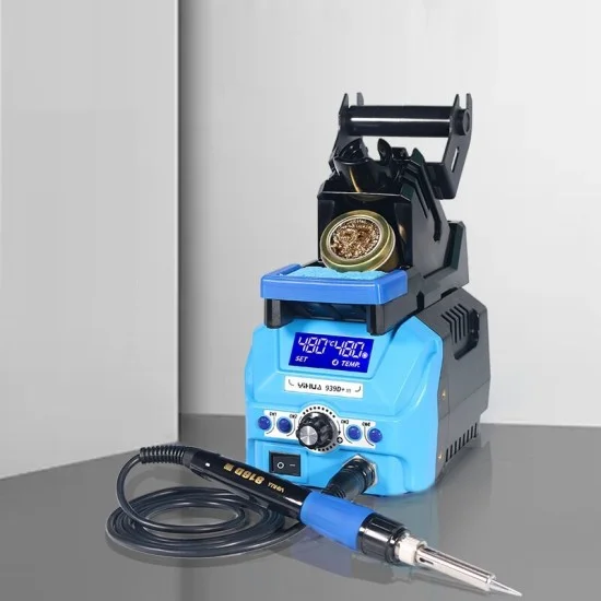 939D+ III LED Digital Display Lead-free Soldering Station High-power ...