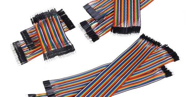 10cm / 20cm / 30cm FF FM MM Dupont Wire Jumper Cables Male & Female ...