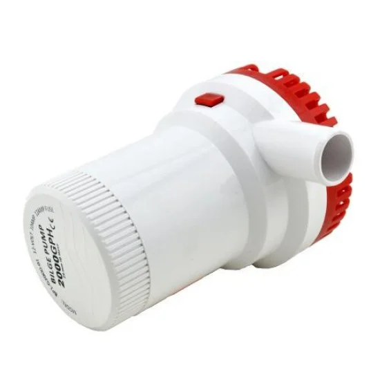 High Pressure 2000GPH Boat Bilge Pump 24V Bilge Bump 24V DC 12V Kayak ...
