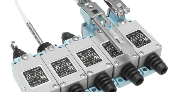 10 Types 250VAC Limit Switch IP65 Adjustable Actuator Roller Arm Rod ...