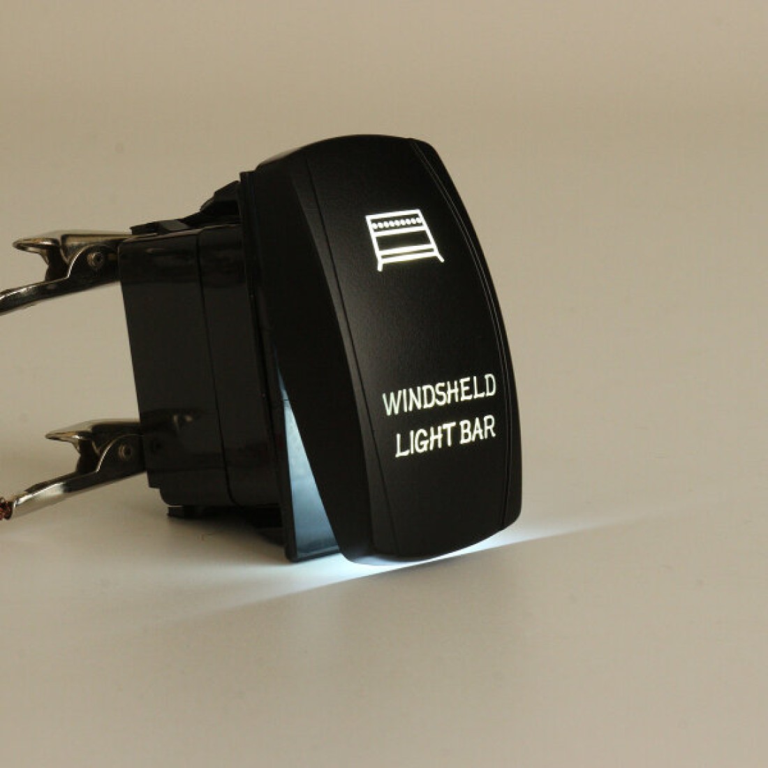 12V 20A 5 Pin Winshield Switch ON/OFF LED Rocker Switch Light Laser ...