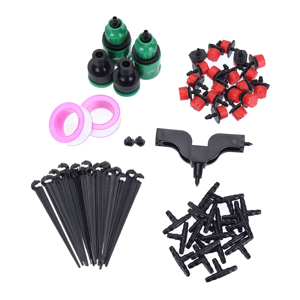 5-25M Water Hose Plants Garden Auto Drip Irrigation System Watering ...