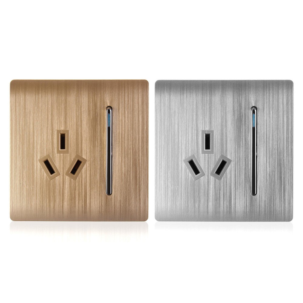 AC 110~250V 1 Gang 2Way LED Light Control Wall Mount Switch With 3 Pole ...