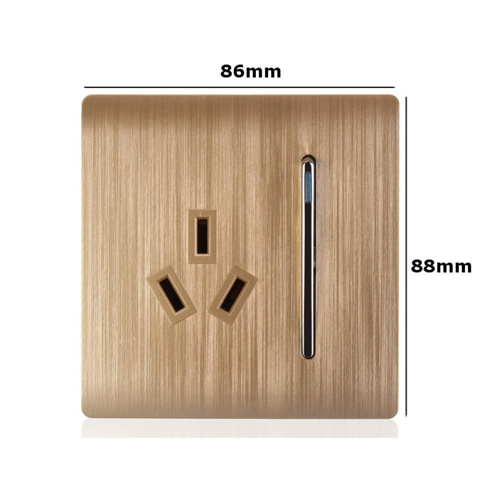 AC 110~250V 1 Gang 2Way LED Light Control Wall Mount Switch With 3 Pole ...