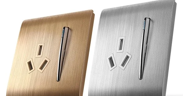 AC 110~250V 1 Gang 2Way LED Light Control Wall Mount Switch With 3 Pole ...