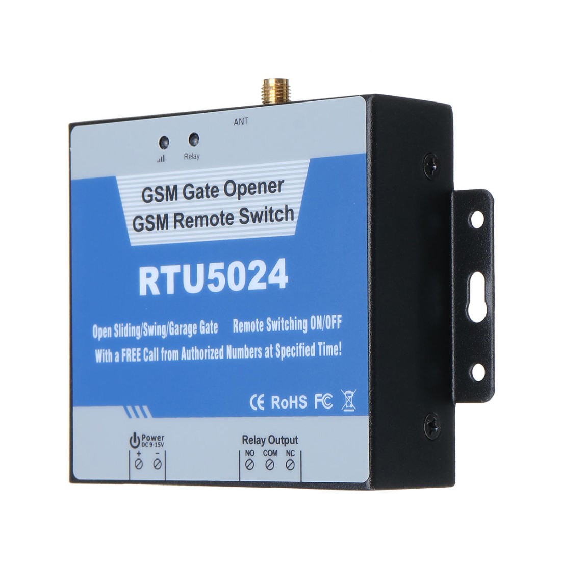 GSM Gate Opener Relay Switch Phone Wireless Remote Control Door Access ...