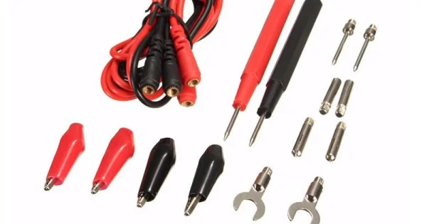 1 Full Set Multifunction Digital Multimeter Probe Test Leads Cable
