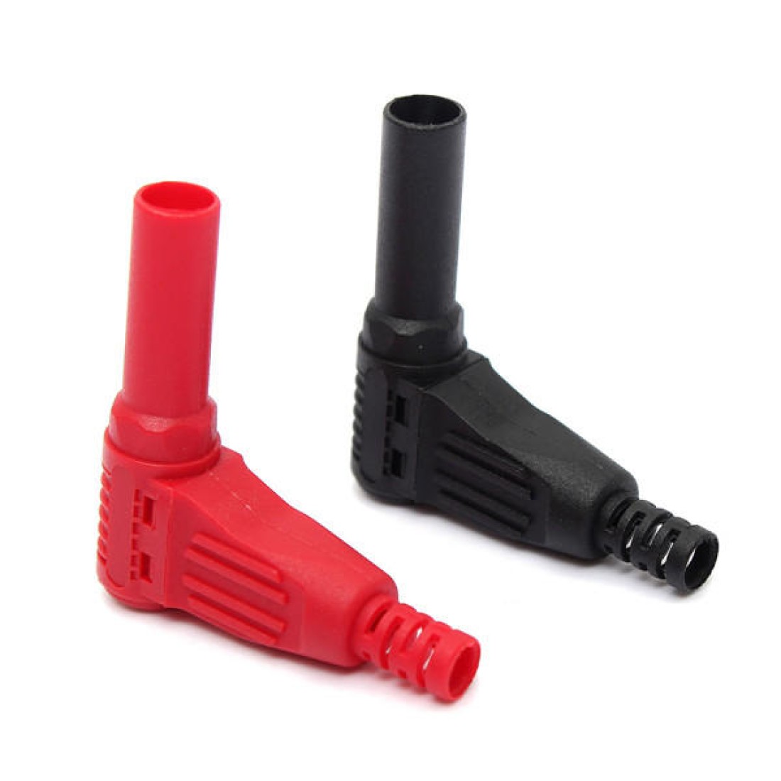 DANIU High Pressure 4mm Banana Right Angle Plug Cable Solder Connector ...