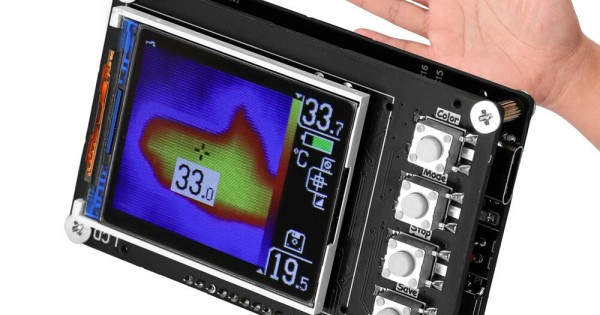 New Infrared Thermal Imager Handheld Thermal Camera Support SD Card Insert