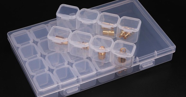 29 in 1 SMT Patch CHIP IC Component Box Disassembly Storage Box Screw ...