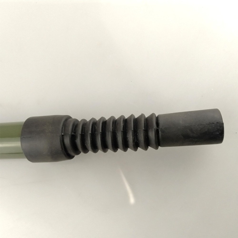 Black Metal Jerry Can Gas Canister Rubber Nozzle Spout Military Style ...