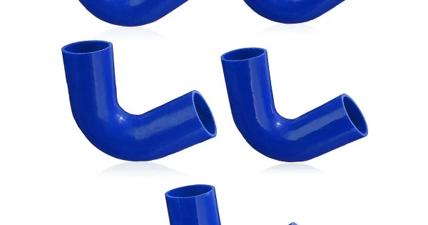 51-63mm 120 Degree Blue Silicone Tube 150mm Length Silicone Vacuum Hose ...