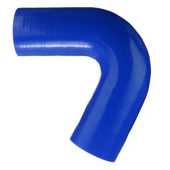 51-63mm 120 Degree Blue Silicone Tube 150mm Length Silicone Vacuum Hose ...