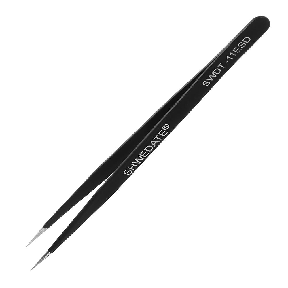 SWDT-11ESD Precision Anti-Static Tweezer PC Phone Maintenance Tools ...
