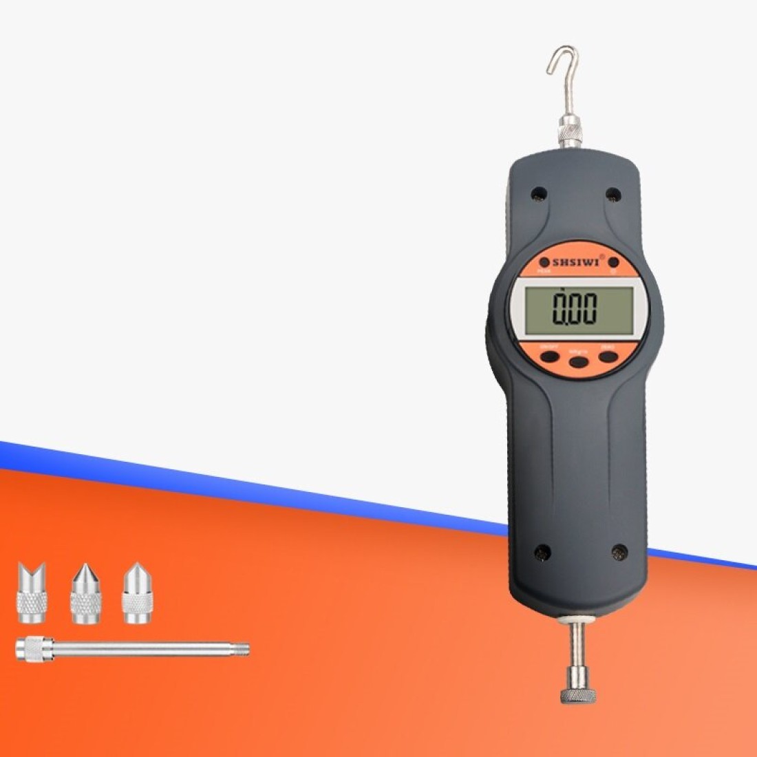 SHSIWI SK-10-500N Digital Force Gauge Portable Push Pull Force Gauge ...