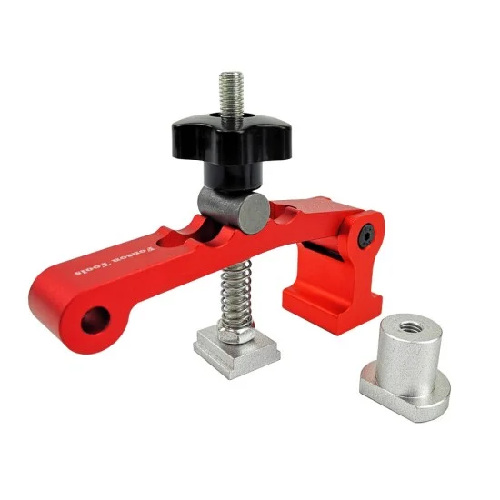 2 in 1 Woodworking 3 Steps Adjustable Table Clamps Quick Hold Down ...