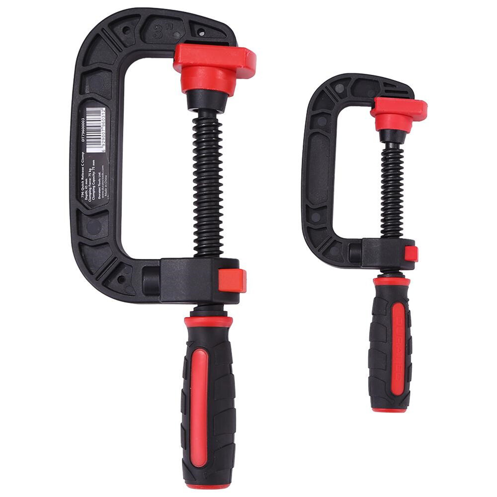 Quick Release Clamp Plastic G Type Wood Clip DIY Clamping Positioner ...