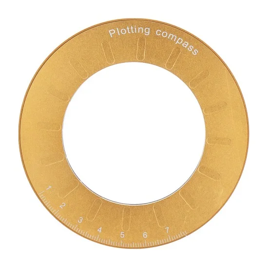 Adjustable Circle Drawing Ruler Round Rotatable Compass Ruler ...
